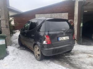 Mercedes-Benz A 160 1999 Viļņa, ar dzinēja tilpumu 1.60 L un nobraukumu 350 tūkst. km par 350 €, foto 2 vietnē AUTOMOTO.COM.LV
