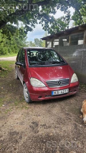 Mercedes-Benz A 160 1999 Rīga, ar dzinēja tilpumu 1.50 L un nobraukumu 242 tūkst. km par 650 €, foto  vietnē AUTOMOTO.COM.LV