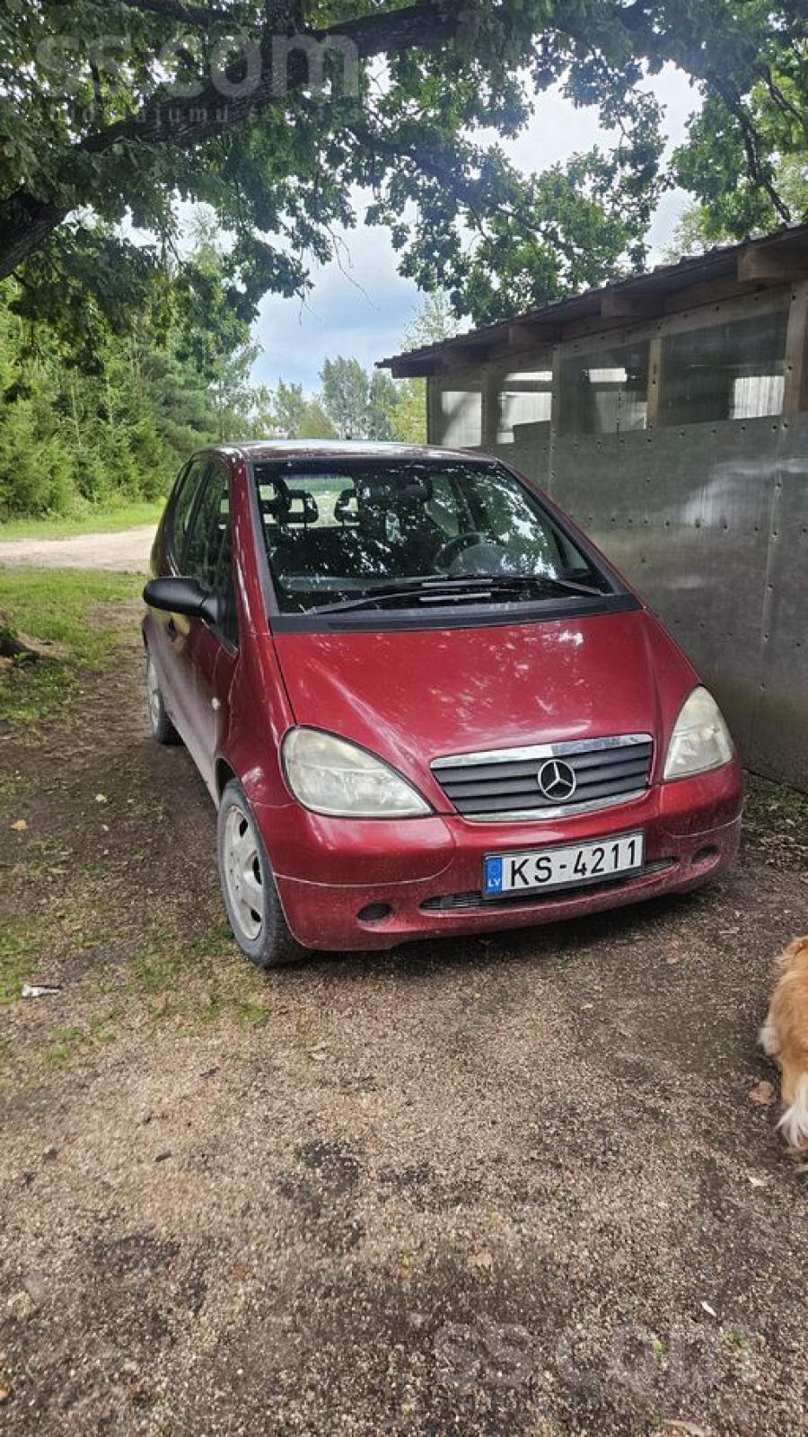 Mercedes-Benz A 160 1999 Rīga, ar dzinēja tilpumu 1.50 L un nobraukumu 242 tūkst. km par 650 €, foto 1 vietnē AUTOMOTO.COM.LV
