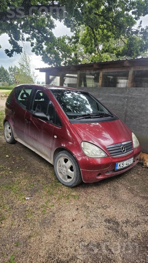 Mercedes-Benz A 160 1999 Rīga, ar dzinēja tilpumu 1.50 L un nobraukumu 242 tūkst. km par 650 €, foto 2 vietnē AUTOMOTO.COM.LV