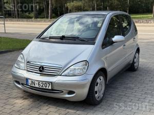 Mercedes-Benz A 160 2001 Rīga, ar dzinēja tilpumu 1.60 L un nobraukumu 74 tūkst. km par 950 €, foto  vietnē AUTOMOTO.COM.LV