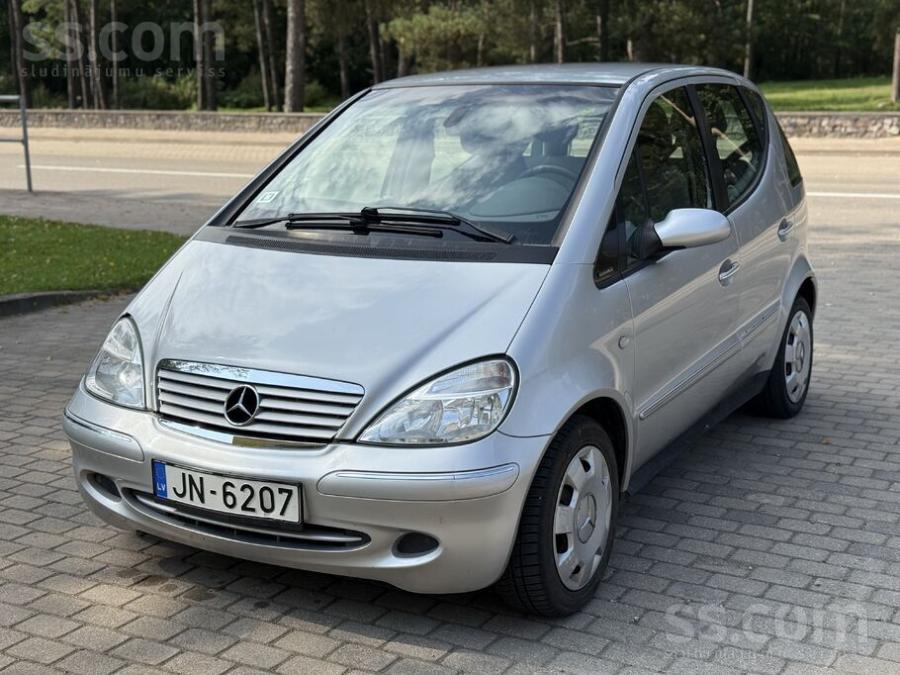 Mercedes-Benz A 160 2001 Rīga, ar dzinēja tilpumu 1.60 L un nobraukumu 74 tūkst. km par 950 €, foto 1 vietnē AUTOMOTO.COM.LV