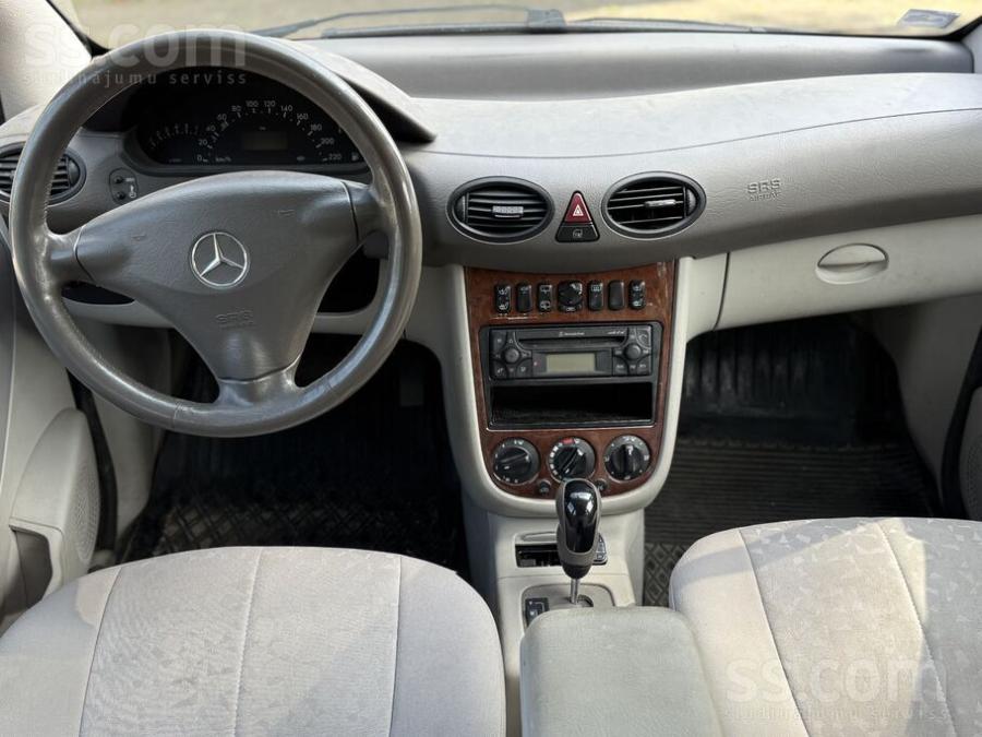 Mercedes-Benz A 160 2001 Rīga, ar dzinēja tilpumu 1.60 L un nobraukumu 74 tūkst. km par 950 €, foto 7 vietnē AUTOMOTO.COM.LV