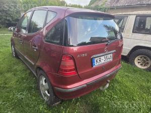 Sarkans Mercedes-Benz A 160 1998 Bauska, ar dzinēja tilpumu 1.60 L un nobraukumu 0 tūkst. km par 380 €, foto 3 vietnē AUTOMOTO.COM.LV