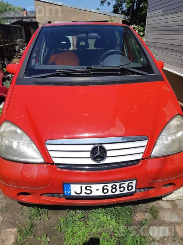 Sarkans Mercedes-Benz A 160 1999 Liepāja, ar dzinēja tilpumu 1.60 L un nobraukumu 242 tūkst. km par 2750 €, foto 1 vietnē AUTOMOTO.COM.LV