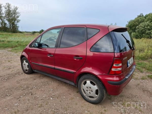 Sarkans Mercedes-Benz A 160 2004 Liepāja, ar dzinēja tilpumu 1.70 L un nobraukumu 193 tūkst. km par 800 €, foto 5 vietnē AUTOMOTO.COM.LV