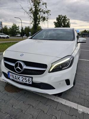 Balts Mercedes-Benz A 160 2016 Kauņa, ar dzinēja tilpumu 1.60 L un nobraukumu 108 tūkst. km par 12500 €, foto  vietnē AUTOMOTO.COM.LV