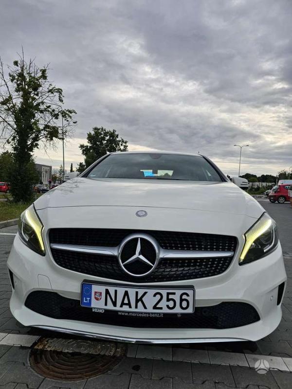 Balts Mercedes-Benz A 160 2016 Kauņa, ar dzinēja tilpumu 1.60 L un nobraukumu 108 tūkst. km par 12500 €, foto 2 vietnē AUTOMOTO.COM.LV