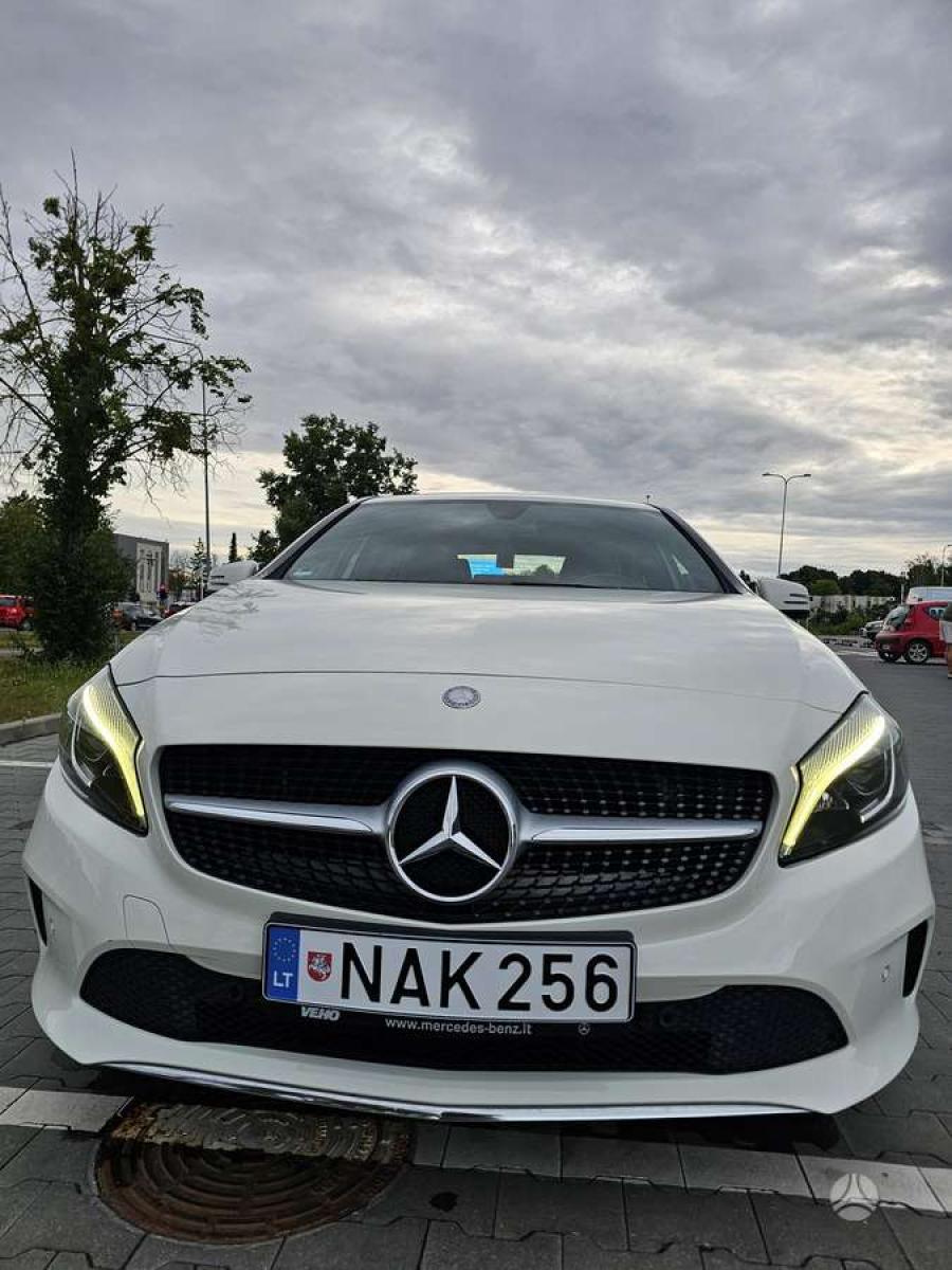 Balts Mercedes-Benz A 160 2016 Kauņa, ar dzinēja tilpumu 1.60 L un nobraukumu 108 tūkst. km par 12500 €, foto 3 vietnē AUTOMOTO.COM.LV