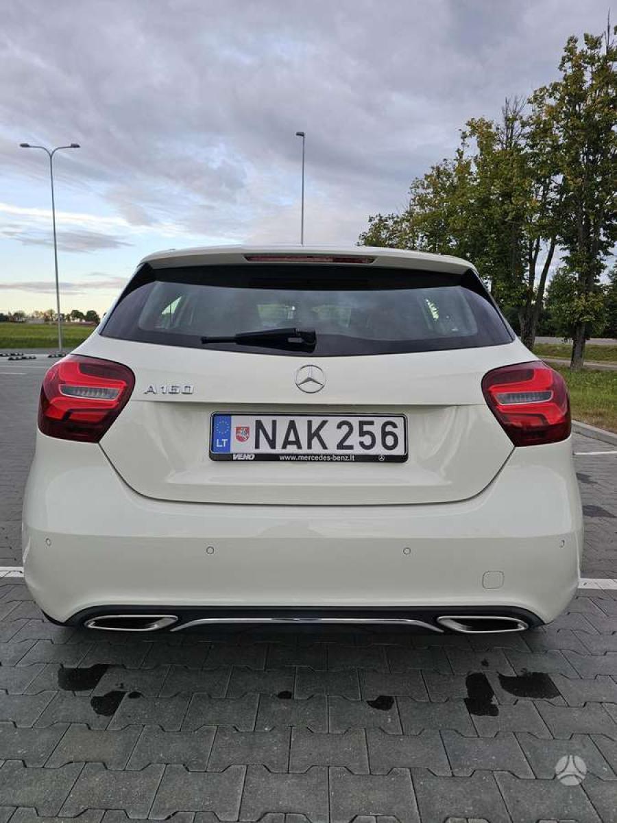 Balts Mercedes-Benz A 160 2016 Kauņa, ar dzinēja tilpumu 1.60 L un nobraukumu 108 tūkst. km par 12500 €, foto 4 vietnē AUTOMOTO.COM.LV
