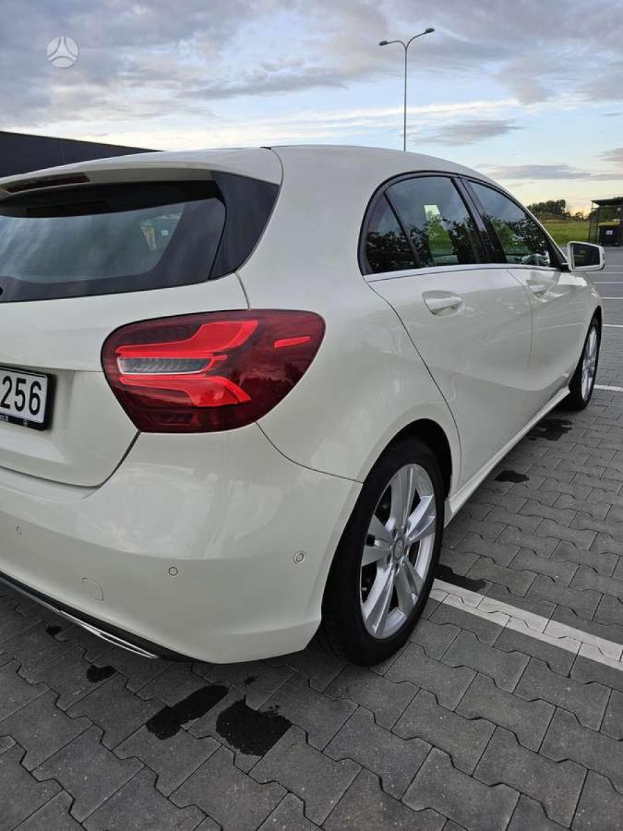Balts Mercedes-Benz A 160 2016 Kauņa, ar dzinēja tilpumu 1.60 L un nobraukumu 108 tūkst. km par 12500 €, foto 5 vietnē AUTOMOTO.COM.LV