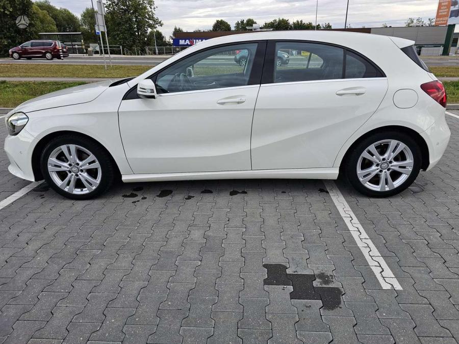 Balts Mercedes-Benz A 160 2016 Kauņa, ar dzinēja tilpumu 1.60 L un nobraukumu 108 tūkst. km par 12500 €, foto 7 vietnē AUTOMOTO.COM.LV