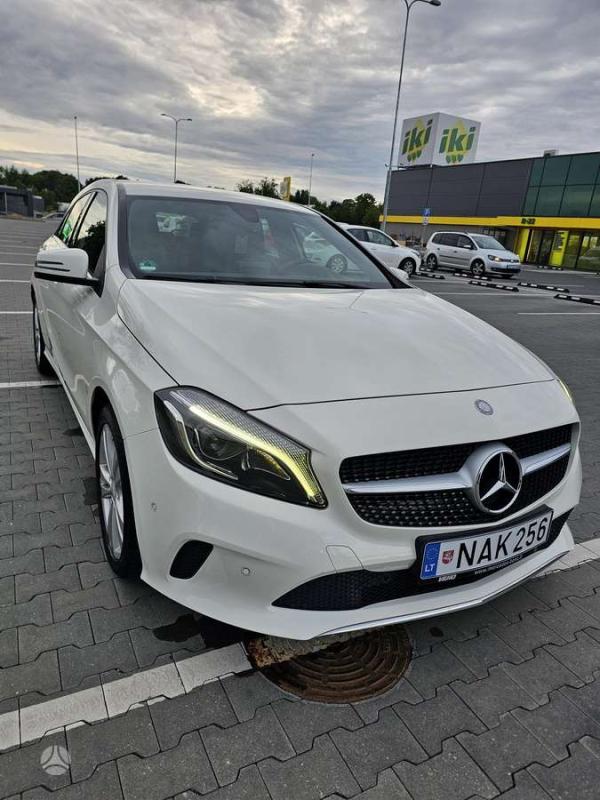 Balts Mercedes-Benz A 160 2016 Kauņa, ar dzinēja tilpumu 1.60 L un nobraukumu 108 tūkst. km par 12500 €, foto 8 vietnē AUTOMOTO.COM.LV
