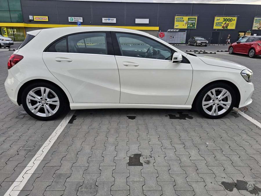 Balts Mercedes-Benz A 160 2016 Kauņa, ar dzinēja tilpumu 1.60 L un nobraukumu 108 tūkst. km par 12500 €, foto 10 vietnē AUTOMOTO.COM.LV