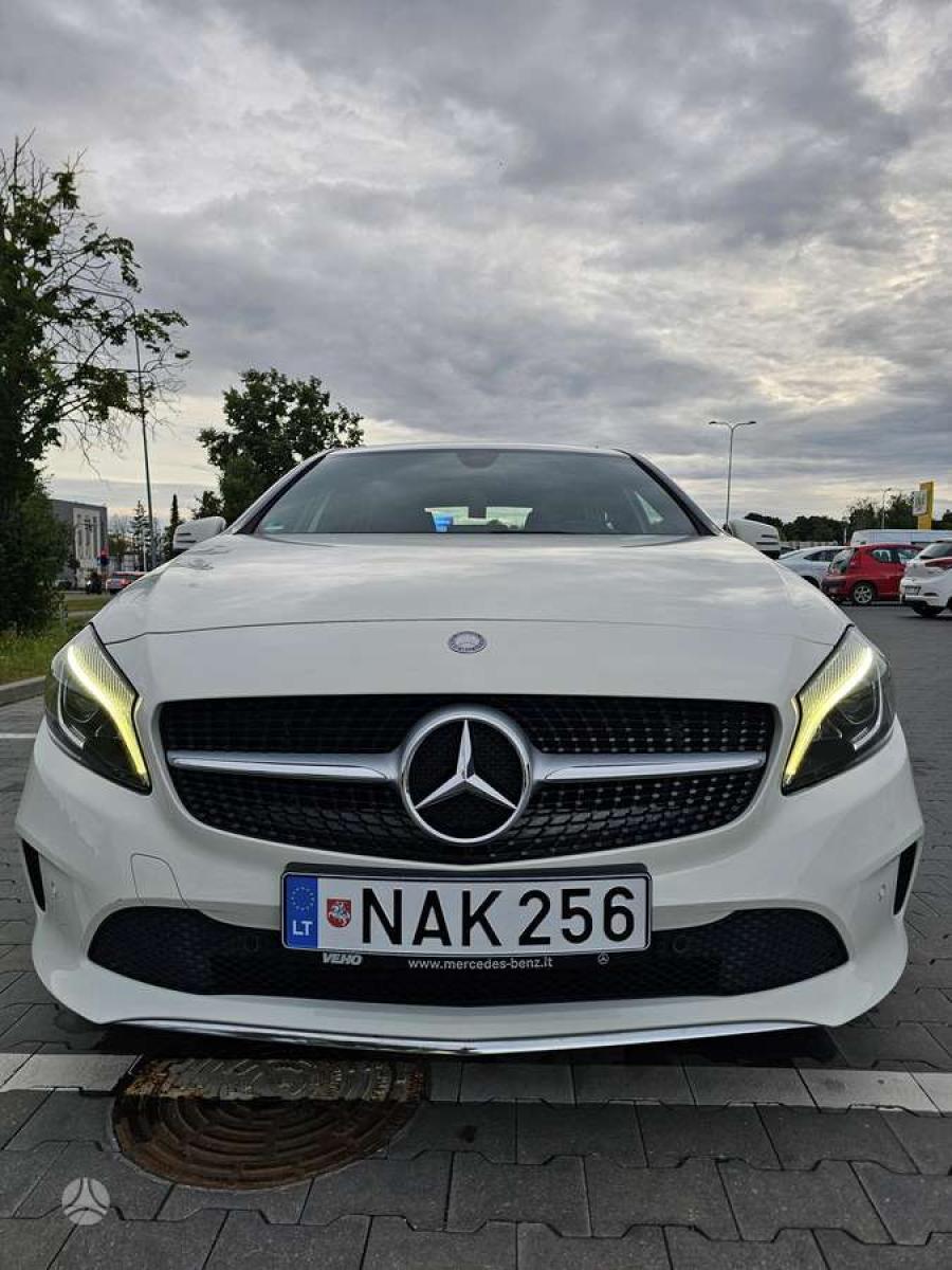 Balts Mercedes-Benz A 160 2016 Kauņa, ar dzinēja tilpumu 1.60 L un nobraukumu 108 tūkst. km par 12500 €, foto 14 vietnē AUTOMOTO.COM.LV