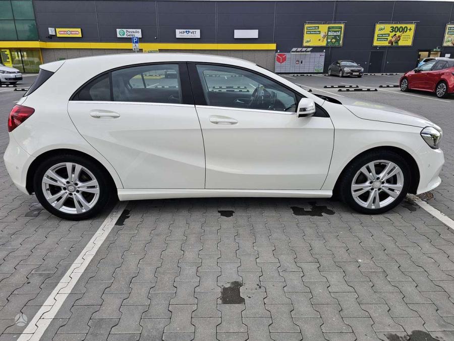 Balts Mercedes-Benz A 160 2016 Kauņa, ar dzinēja tilpumu 1.60 L un nobraukumu 108 tūkst. km par 12500 €, foto 15 vietnē AUTOMOTO.COM.LV