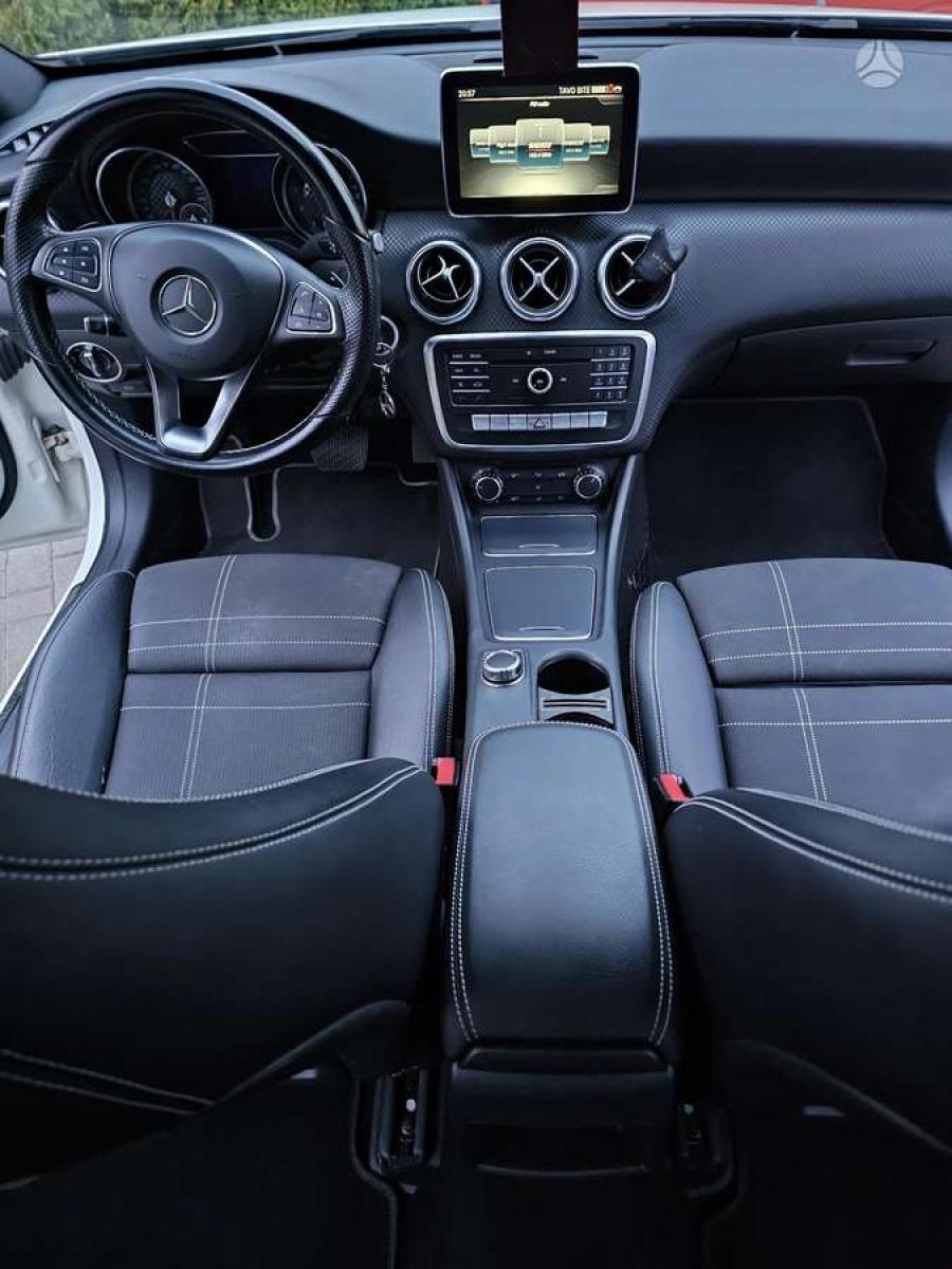 Balts Mercedes-Benz A 160 2016 Kauņa, ar dzinēja tilpumu 1.60 L un nobraukumu 108 tūkst. km par 12500 €, foto 24 vietnē AUTOMOTO.COM.LV