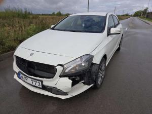 Белый Мерседес А 160 2016 в Шяуляй, объемом двигателя 1.60 л и пробегом 97 тыс. км за 6290 €, фото  на AUTOMOTO.COM.LV