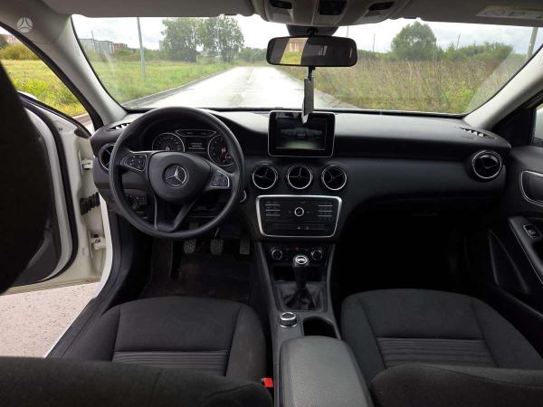 Balts Mercedes-Benz A 160 2016 Šauļi, ar dzinēja tilpumu 1.60 L un nobraukumu 97 tūkst. km par 6290 €, foto 11 vietnē AUTOMOTO.COM.LV