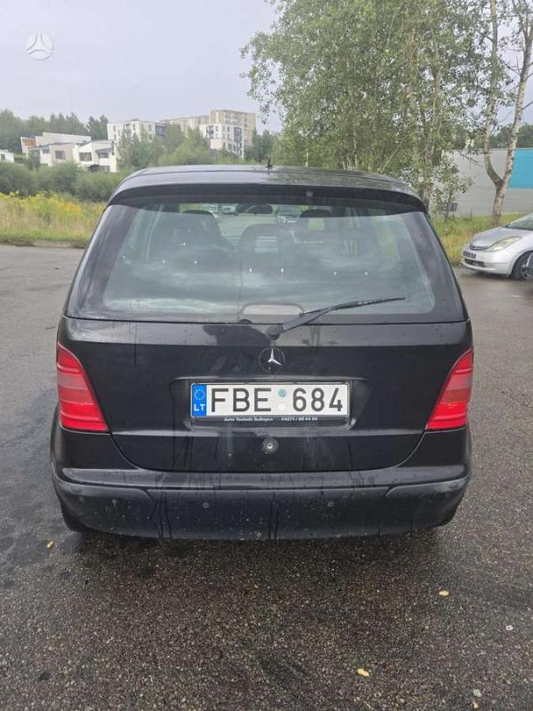 Melns Mercedes-Benz A 170 2000 Viļņa, ar dzinēja tilpumu 1.69 L un nobraukumu 259 tūkst. km par 1000 €, foto 6 vietnē AUTOMOTO.COM.LV