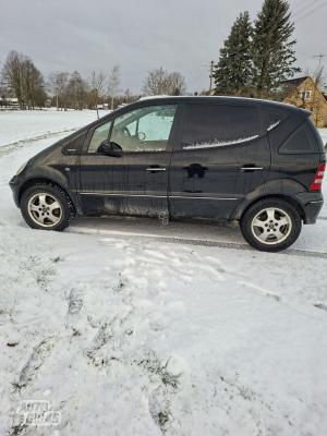 Black Mercedes-Benz A 170 2001 in Vilkaviskis, with an engine capacity of 1.70 L and mileage of 325 thousand km for 500 €, photo 7 on AUTOMOTO.COM.LV