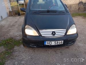 Melns Mercedes-Benz A 170 2001 Daugavpils, ar dzinēja tilpumu 1.70 L un nobraukumu 333 tūkst. km par 750 €, foto 7 vietnē AUTOMOTO.COM.LV