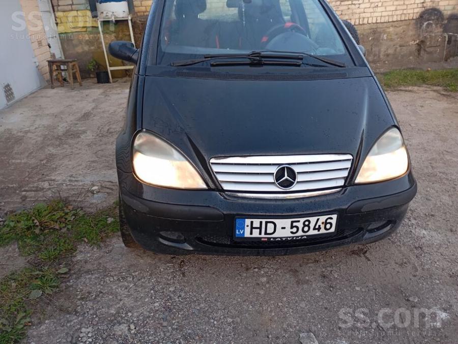 Melns Mercedes-Benz A 170 2001 Daugavpils, ar dzinēja tilpumu 1.70 L un nobraukumu 333 tūkst. km par 750 €, foto 7 vietnē AUTOMOTO.COM.LV