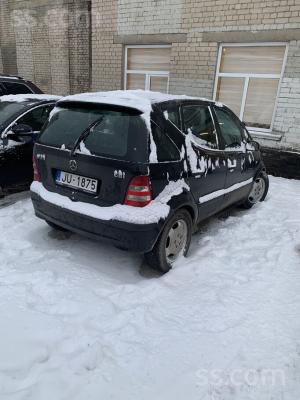 Melns Mercedes-Benz A 170 2003 Rīga, ar dzinēja tilpumu 1.70 L un nobraukumu 263 tūkst. km par 600 €, foto 3 vietnē AUTOMOTO.COM.LV