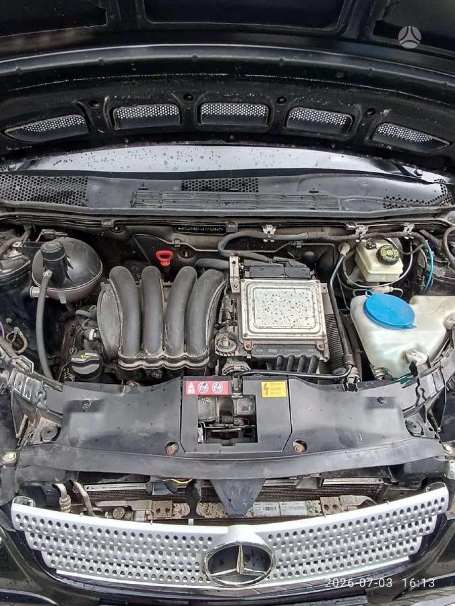 Melns Mercedes-Benz A 170 2006 Viļņa, ar dzinēja tilpumu 1.70 L un nobraukumu 168 tūkst. km par 1750 €, foto 8 vietnē AUTOMOTO.COM.LV