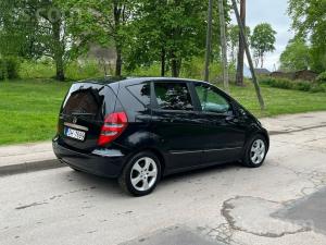 Black Mercedes-Benz A 170 2007 in Riga, with an engine capacity of 1.70 L and mileage of 0 thousand km for 2899 €, photo 6 on AUTOMOTO.COM.LV