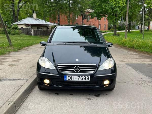 Black Mercedes-Benz A 170 2007 in Riga, with an engine capacity of 1.70 L and mileage of 0 thousand km for 2899 €, photo 8 on AUTOMOTO.COM.LV