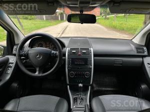 Black Mercedes-Benz A 170 2007 in Riga, with an engine capacity of 1.70 L and mileage of 0 thousand km for 2899 €, photo 11 on AUTOMOTO.COM.LV