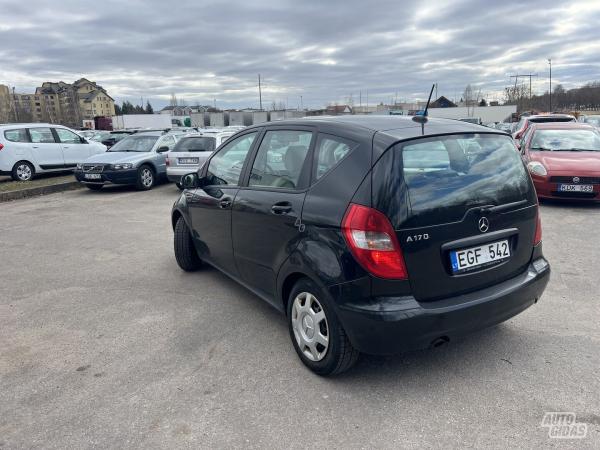 Black Mercedes-Benz A 170 2009 in Siauliai, with an engine capacity of 1.70 L and mileage of 177 thousand km for 1149 €, photo 9 on AUTOMOTO.COM.LV