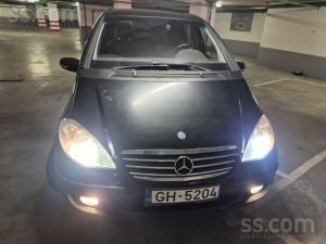 Melns Mercedes-Benz A 170 2004 Rīga, ar dzinēja tilpumu 1.70 L un nobraukumu 201 tūkst. km par 450 €, foto  vietnē AUTOMOTO.COM.LV
