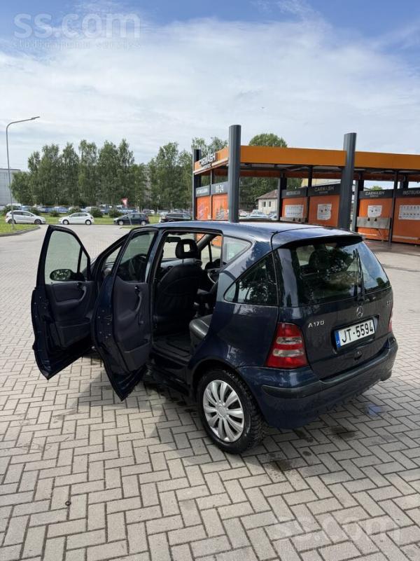 Zils Mercedes-Benz A 170 2001 Rīga, ar dzinēja tilpumu 1.70 L un nobraukumu 171 tūkst. km par 1740 €, foto 7 vietnē AUTOMOTO.COM.LV