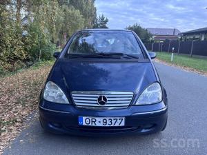 Синий Мерседес А 170 2001 в Рига, объемом двигателя 1.70 л и пробегом 230 тыс. км за 1390 €, фото 3 на AUTOMOTO.COM.LV