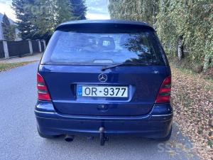 Синий Мерседес А 170 2001 в Рига, объемом двигателя 1.70 л и пробегом 230 тыс. км за 1390 €, фото 7 на AUTOMOTO.COM.LV