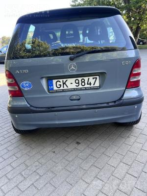 Zils Mercedes-Benz A 170 2003 Kuldīga, ar dzinēja tilpumu 1.70 L un nobraukumu 88 tūkst. km par 1800 €, foto 4 vietnē AUTOMOTO.COM.LV