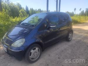 Синий Мерседес А 170 2004 в Рига, объемом двигателя 1.70 л и пробегом 308 тыс. км за 600 €, фото  на AUTOMOTO.COM.LV