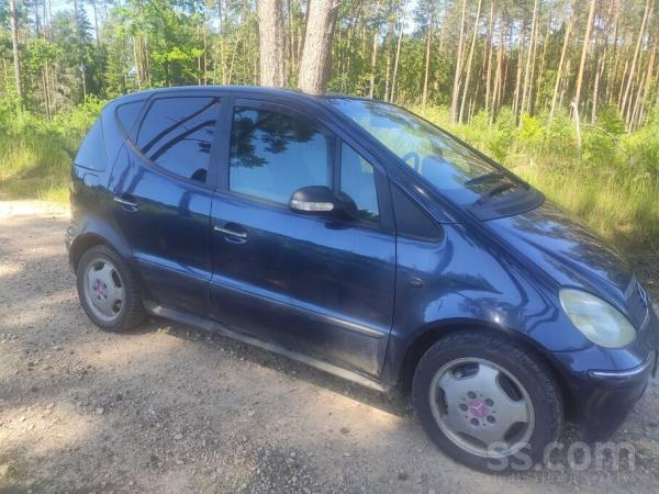 Синий Мерседес А 170 2004 в Рига, объемом двигателя 1.70 л и пробегом 308 тыс. км за 600 €, фото 9 на AUTOMOTO.COM.LV