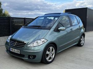 Zils Mercedes-Benz A 170 2005 Viļņa, ar dzinēja tilpumu 1.70 L un nobraukumu 180 tūkst. km par 2100 €, foto  vietnē AUTOMOTO.COM.LV