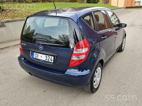 Blue Mercedes-Benz A 170 2006 in Jekabpils, with an engine capacity of 1.70 L and mileage of 185 thousand km for 2990 €, photo 6 on AUTOMOTO.COM.LV