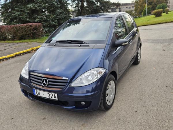 Blue Mercedes-Benz A 170 2006 in Riga, with an engine capacity of 1.70 L and mileage of 185 thousand km for 2990 €, photo 2 on AUTOMOTO.COM.LV