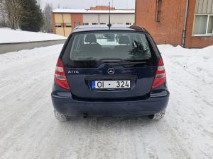 Blue Mercedes-Benz A 170 2006 in Jekabpils, with an engine capacity of 1.70 L and mileage of 185 thousand km for 2690 €, photo 7 on AUTOMOTO.COM.LV