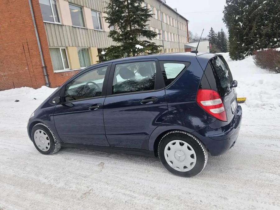 Blue Mercedes-Benz A 170 2006 in Jekabpils, with an engine capacity of 1.70 L and mileage of 185 thousand km for 2690 €, photo 9 on AUTOMOTO.COM.LV