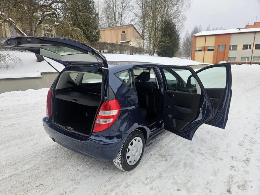 Blue Mercedes-Benz A 170 2006 in Jekabpils, with an engine capacity of 1.70 L and mileage of 185 thousand km for 2690 €, photo 21 on AUTOMOTO.COM.LV