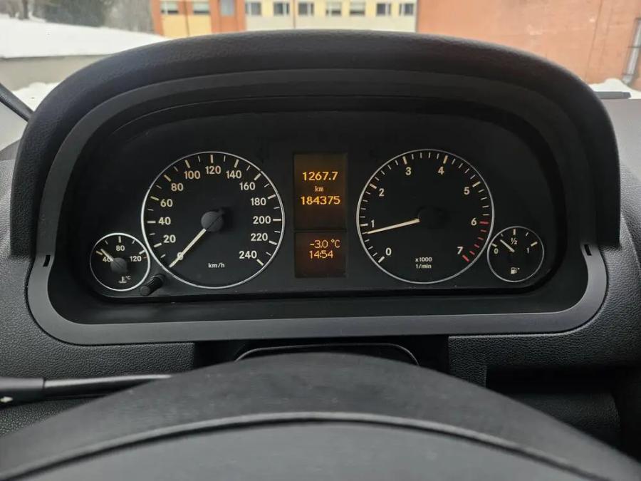 Blue Mercedes-Benz A 170 2006 in Jekabpils, with an engine capacity of 1.70 L and mileage of 185 thousand km for 2690 €, photo 26 on AUTOMOTO.COM.LV