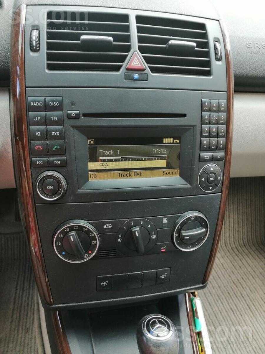 Zils Mercedes-Benz A 170 2008 Rīga, ar dzinēja tilpumu 1.70 L un nobraukumu 212 tūkst. km par 2000 €, foto 11 vietnē AUTOMOTO.COM.LV
