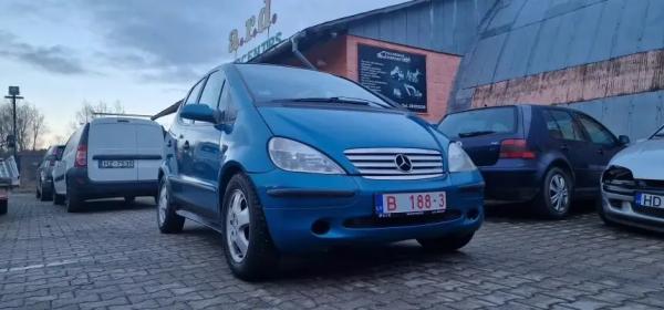 Zils Mercedes-Benz A 170 2001 Valmiera, ar dzinēja tilpumu 1.70 L un nobraukumu 367 tūkst. km par 1050 €, foto 1 vietnē AUTOMOTO.COM.LV
