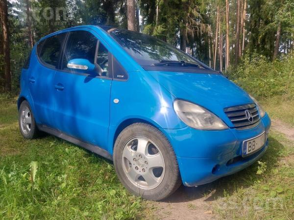 Zils Mercedes-Benz A 170 1999 Rīga, ar dzinēja tilpumu 1.70 L un nobraukumu 301 tūkst. km par 750 €, foto 7 vietnē AUTOMOTO.COM.LV